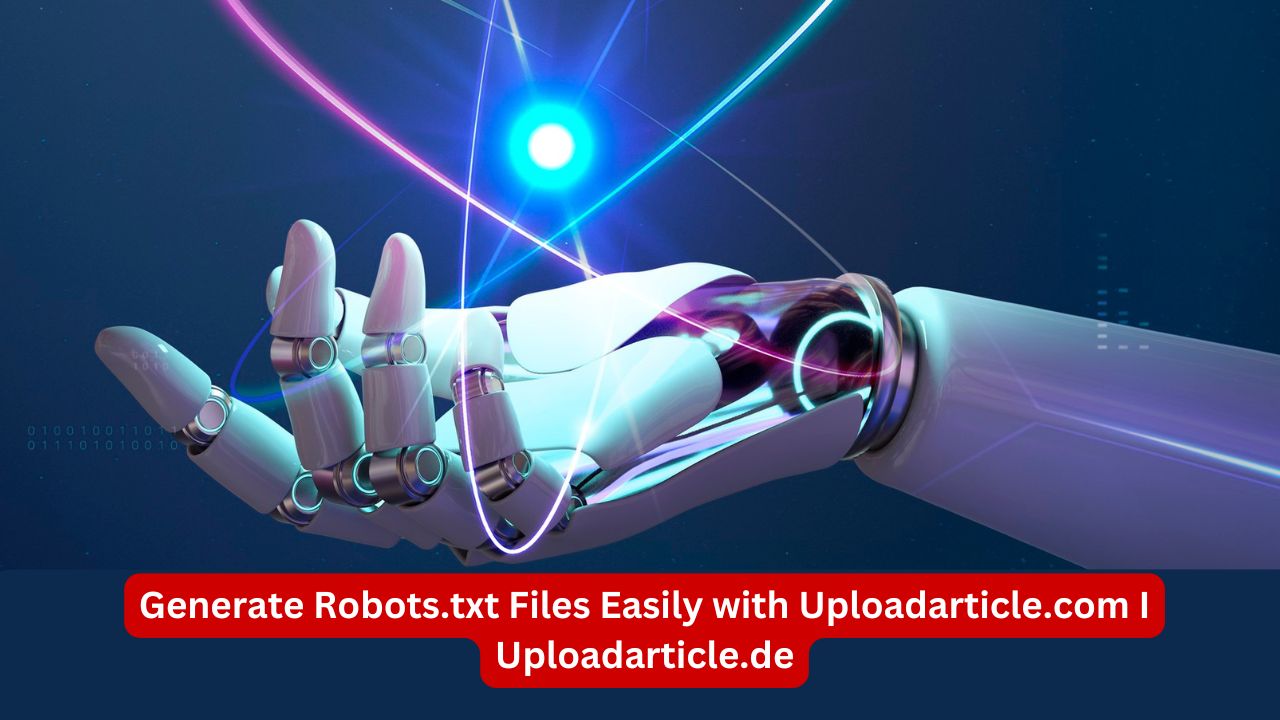 Generate Robots.txt Files Easily with Uploadarticle.com
